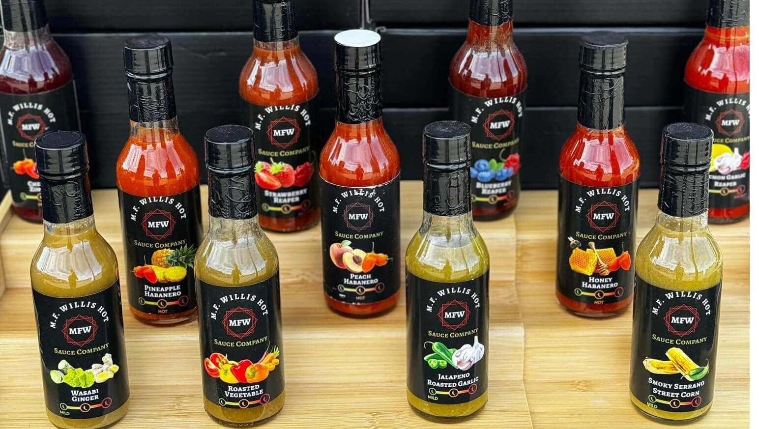 M.F. Willis Hot Sauce: Flavor AND Heat